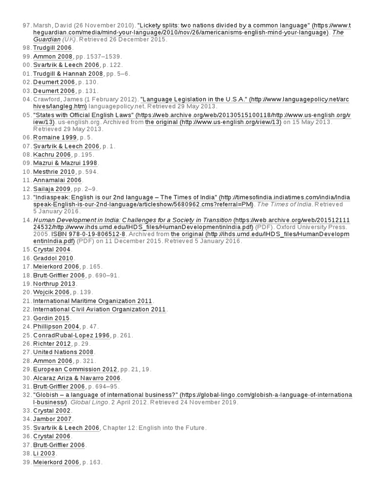Two Nations Divided by a Common Language | PDF | Linguistics | Human ...