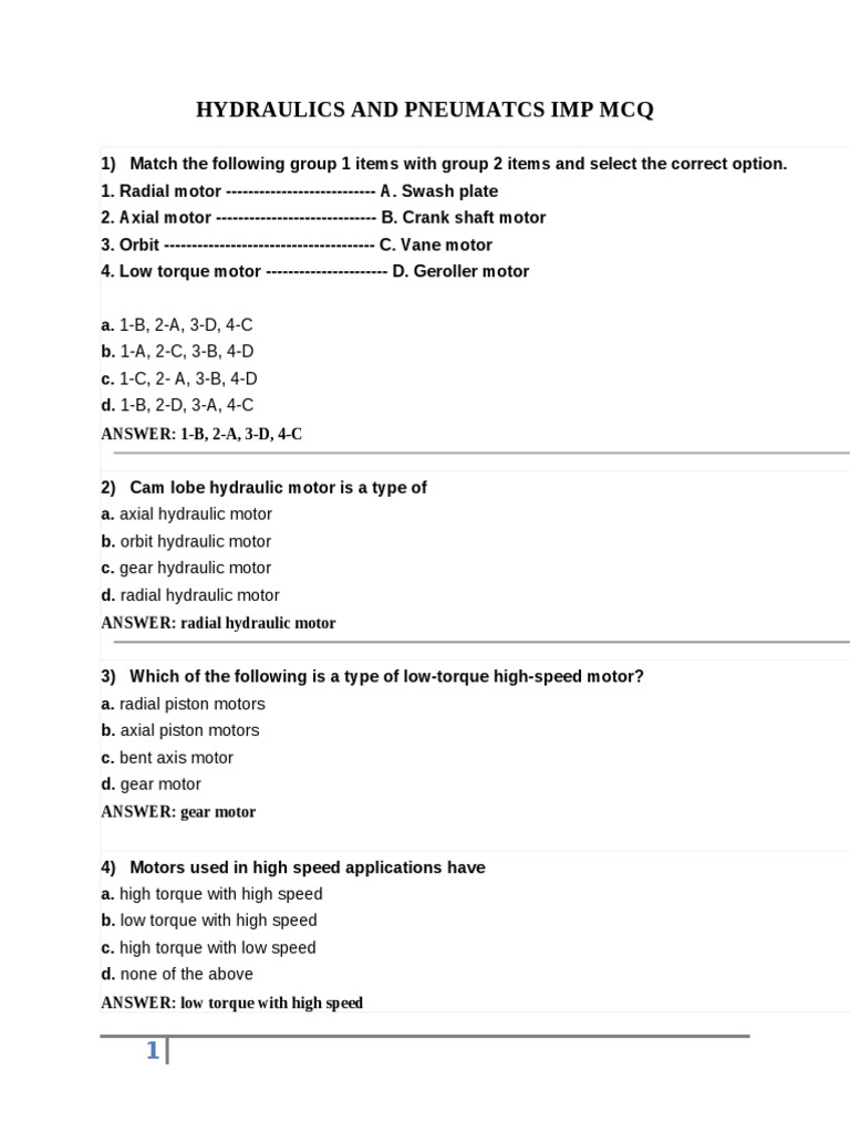 Ihp MCQS-1 | PDF | Pump | Valve