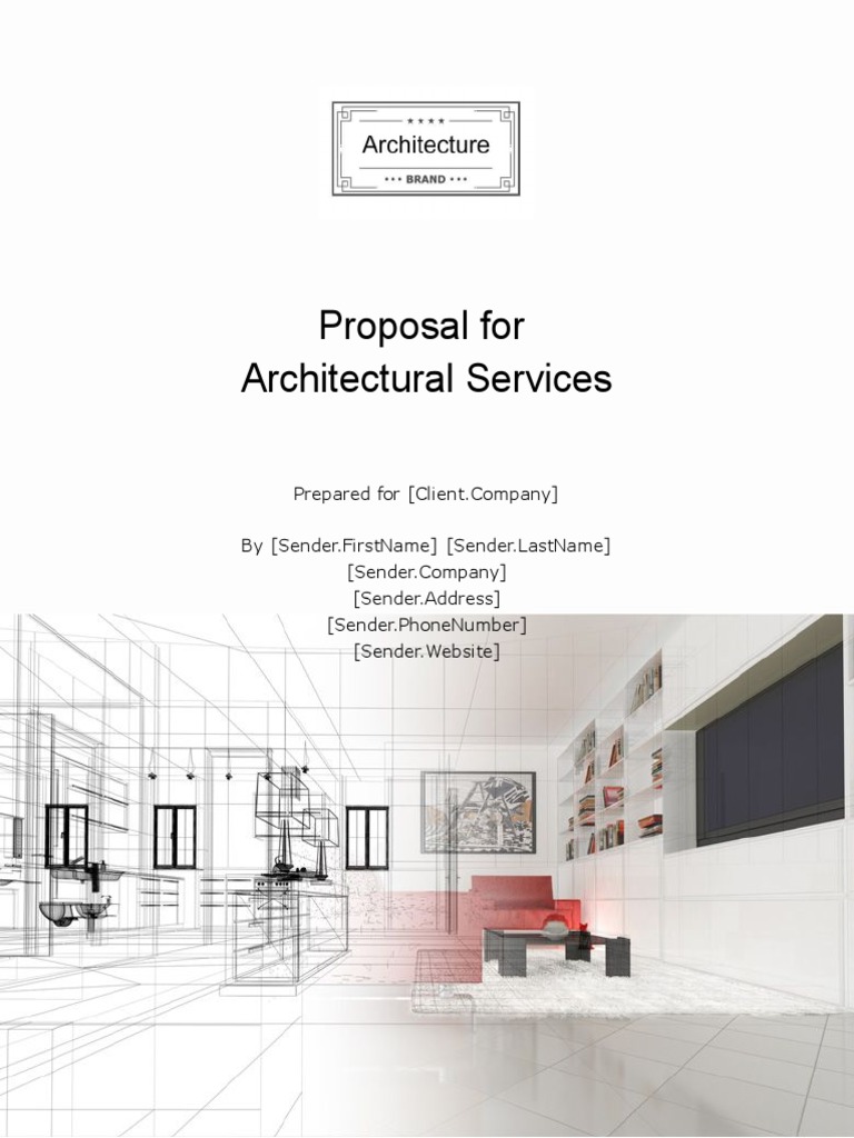 Proposal For Architectural Services | Download Free PDF | Architect ...