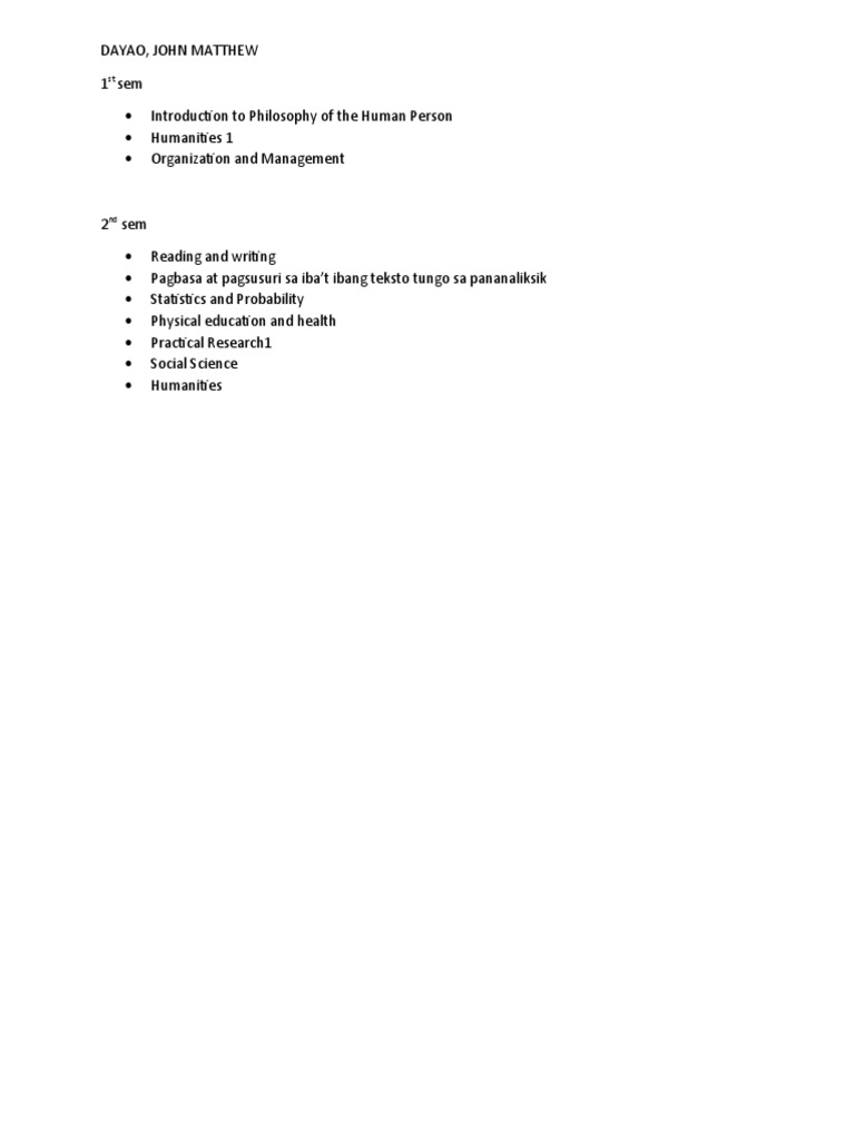 DAYAO | PDF | Science & Mathematics