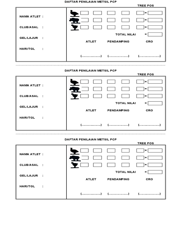 Kertas Score Pdf