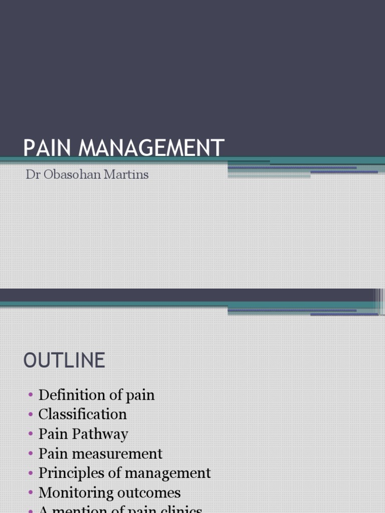 Pain Management | PDF | Analgesic | Pain