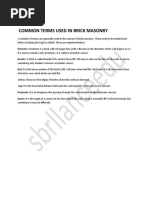 Understanding Perpend in Brickwork | PDF