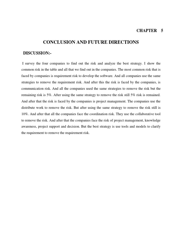 Conclusion and Future Directions | PDF