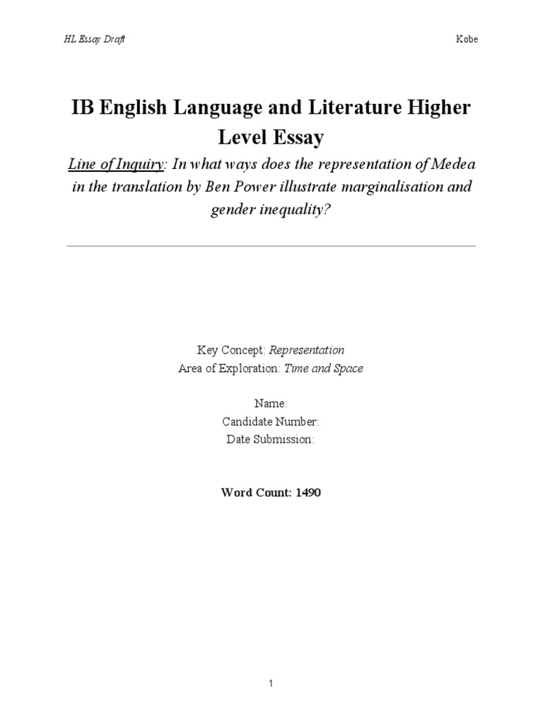 HL Essay Draft | PDF | Jason | Exile