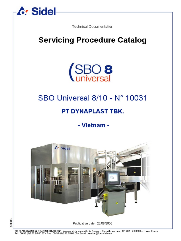 Servising and Procedure Catalog CF 10031 8-10 R01 en PDF | PDF ...