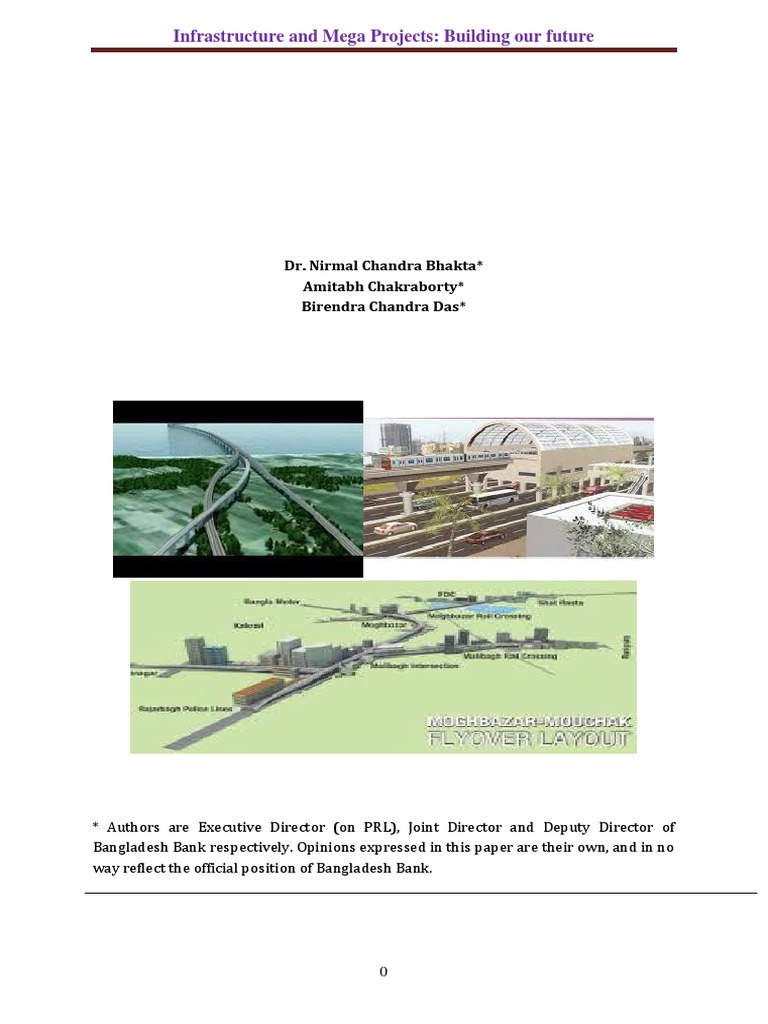 Infrastructure for the Future: An Analysis of Mega Projects Currently ...