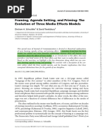 Entman Framing 1993 Fractured Paradigm | PDF