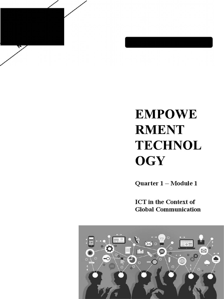 Empowerment-Technology-SHS - Q1 - Mod1 - ICT in The Context of Global Communication - Ver3 | PDF ...