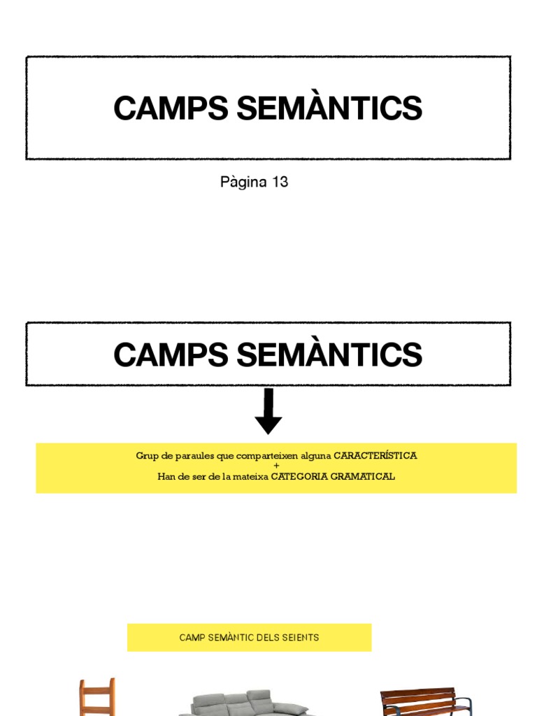 Camps Semàntics | PDF