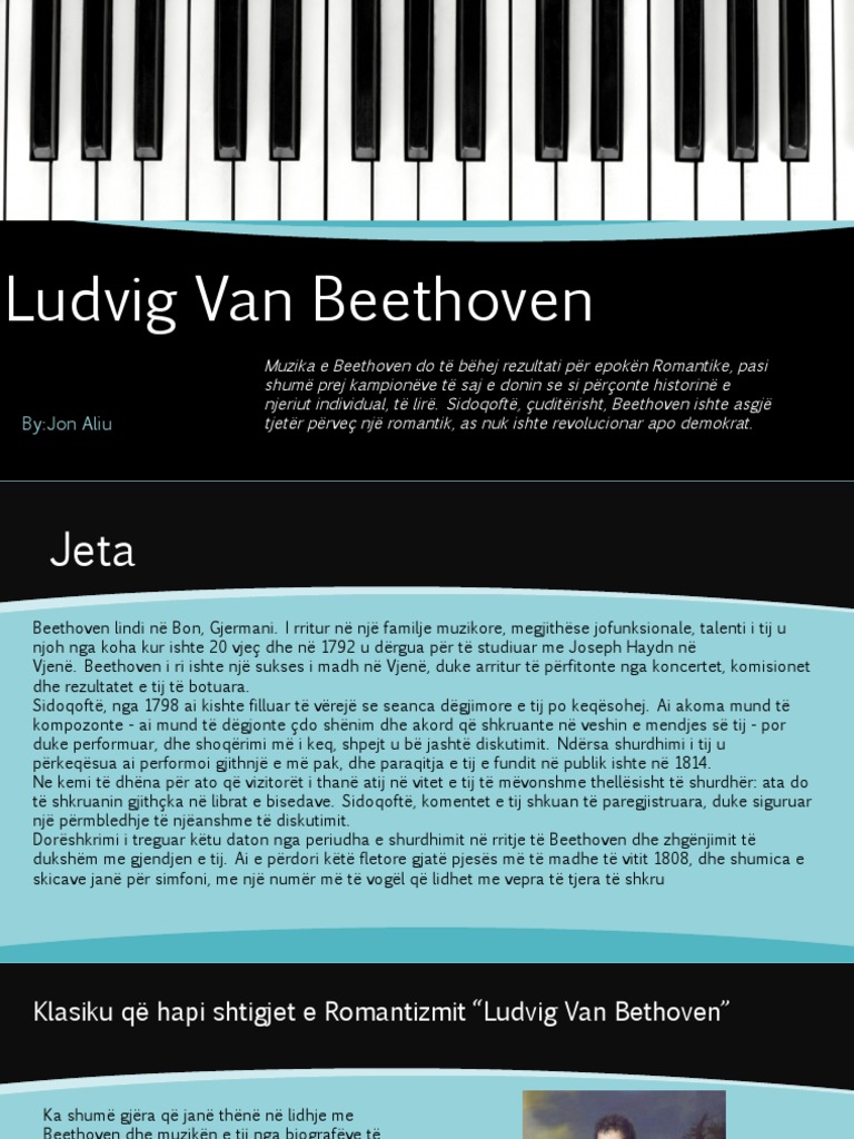 Ludvig Van Beethoven | PDF