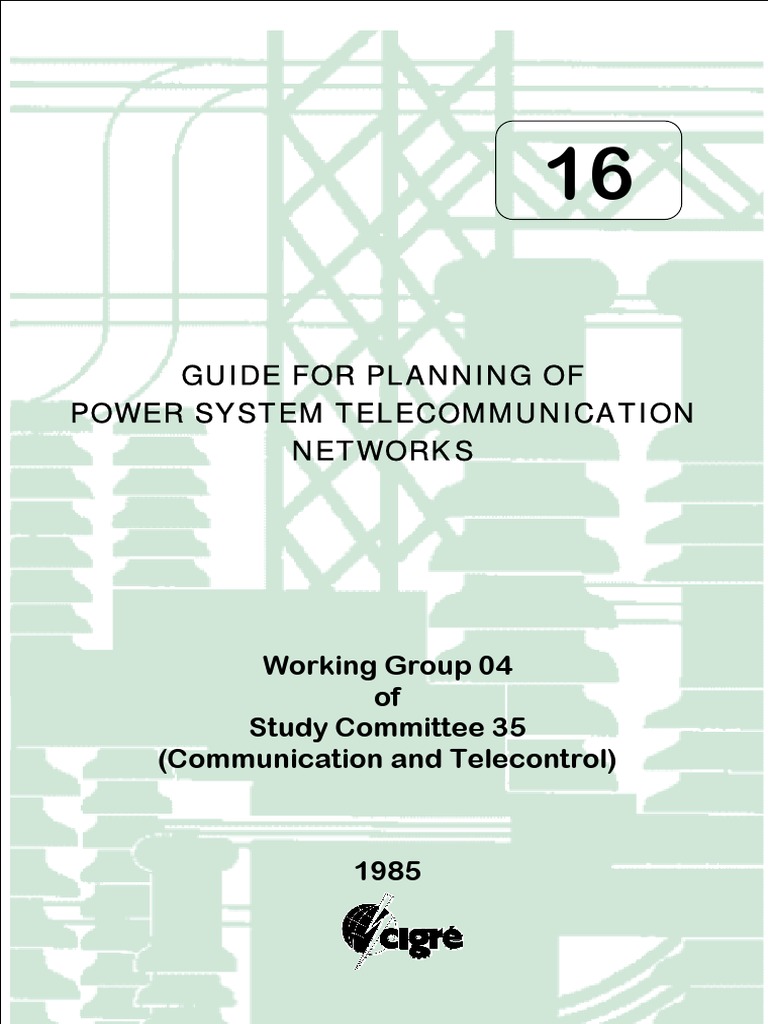 Guide For Planning of Power System Telecommunication Networks | PDF
