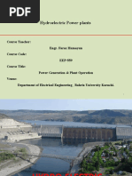 Hydel Power Plant | PDF | Hydroelectricity | Power Station
