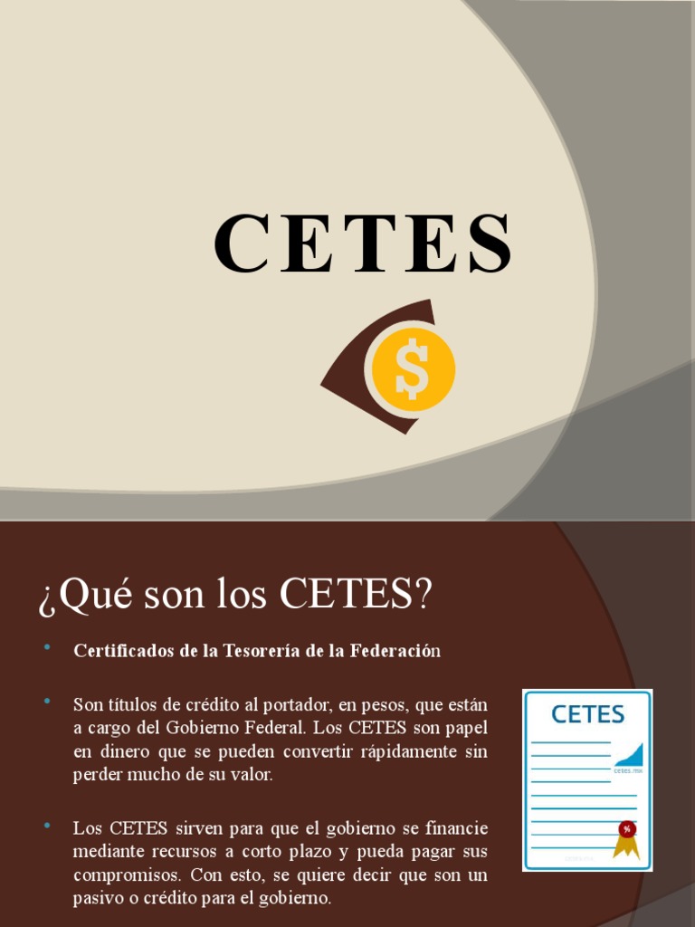 CETES | PDF | Bancos | Opción (Finanzas)