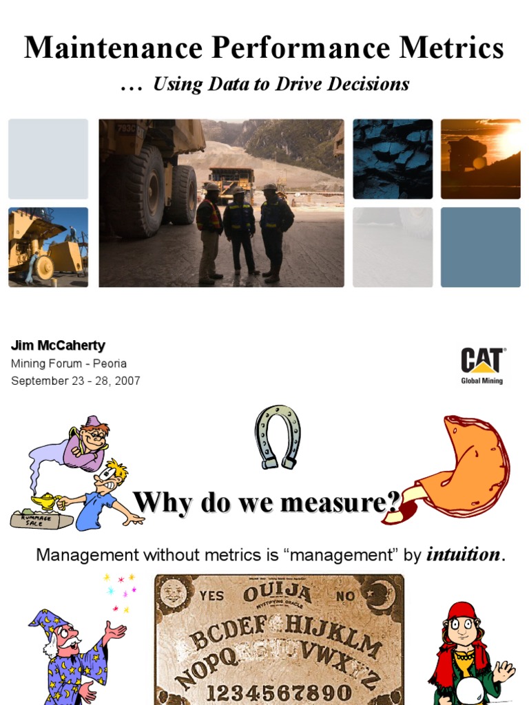 Maintenance Performance Metrics: Using Data To Drive Decisions | PDF ...