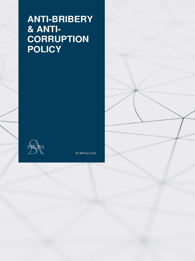 Anti-Bribery & Anti-Corruption Policy - 1 | PDF | Bribery | Corruption