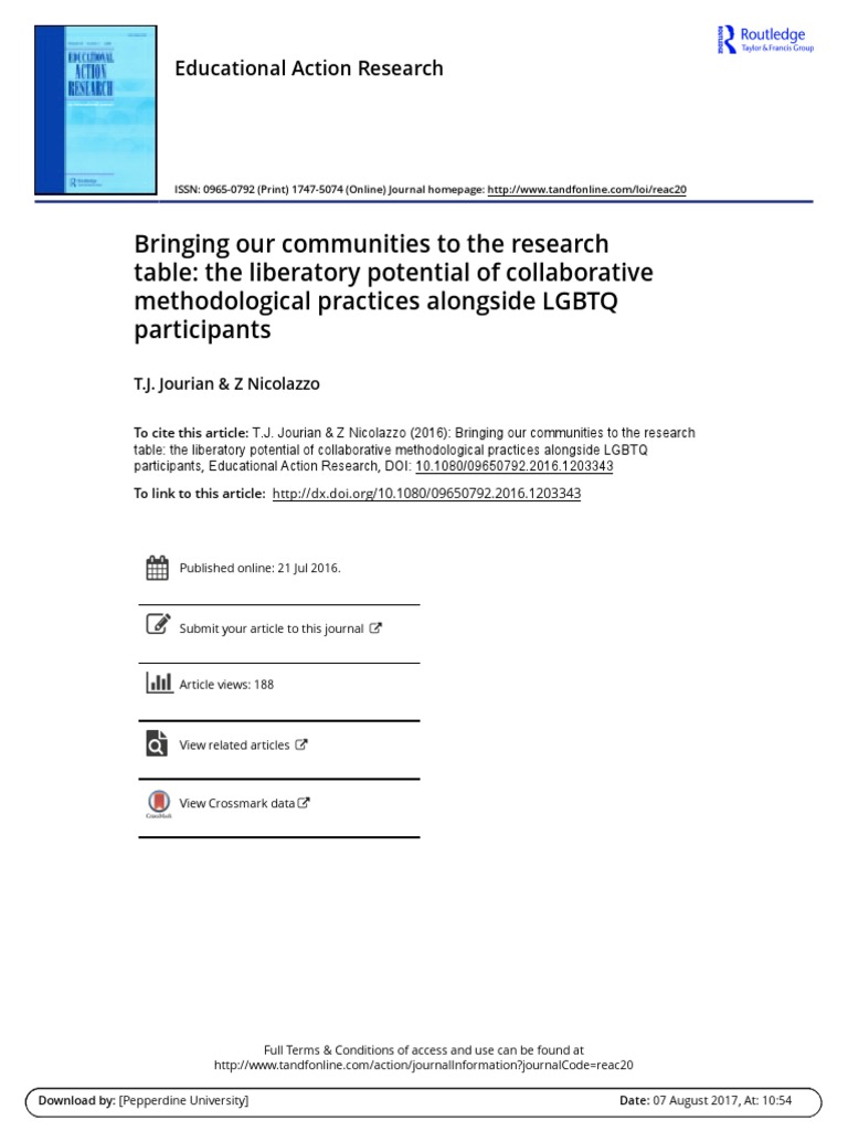 Queering Methodologies | PDF | Ethnography | Qualitative Research