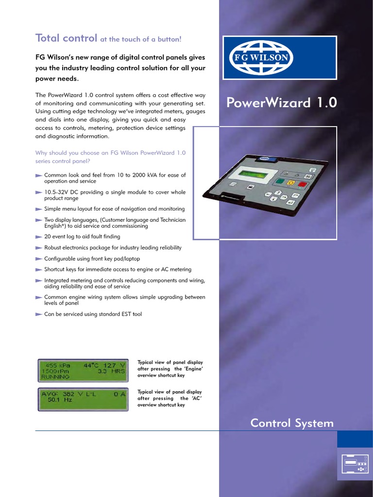 PowerWizard 1 (GB) (0208) PDF | PDF | Electrical Wiring | Alternating Current