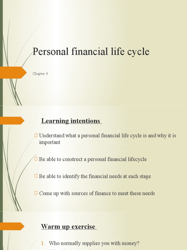 Financial Life Cycle 1 | PDF | Retirement | Economies