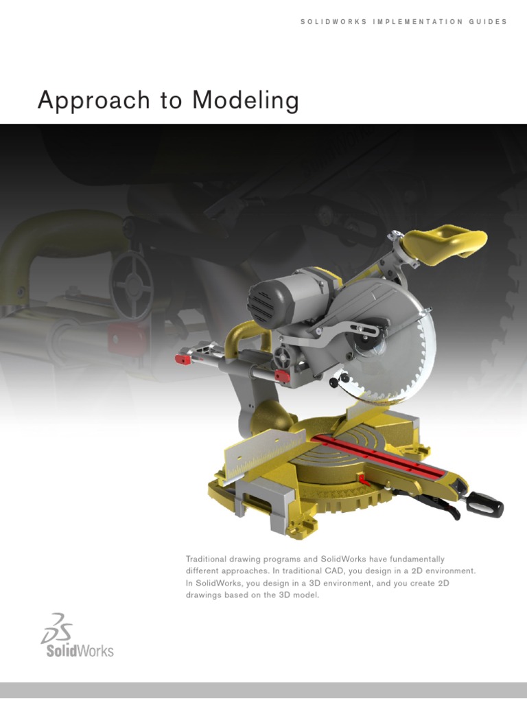 Approach To Modeling: Solidworks Implementation Guides | PDF | Computer ...