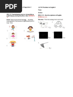 ESP Grade-2 Quarter-2 Module-2 Week-2 | PDF