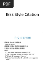 Panduan Sitasi Bibliografis IEEE Style | PDF | Internet | Computing