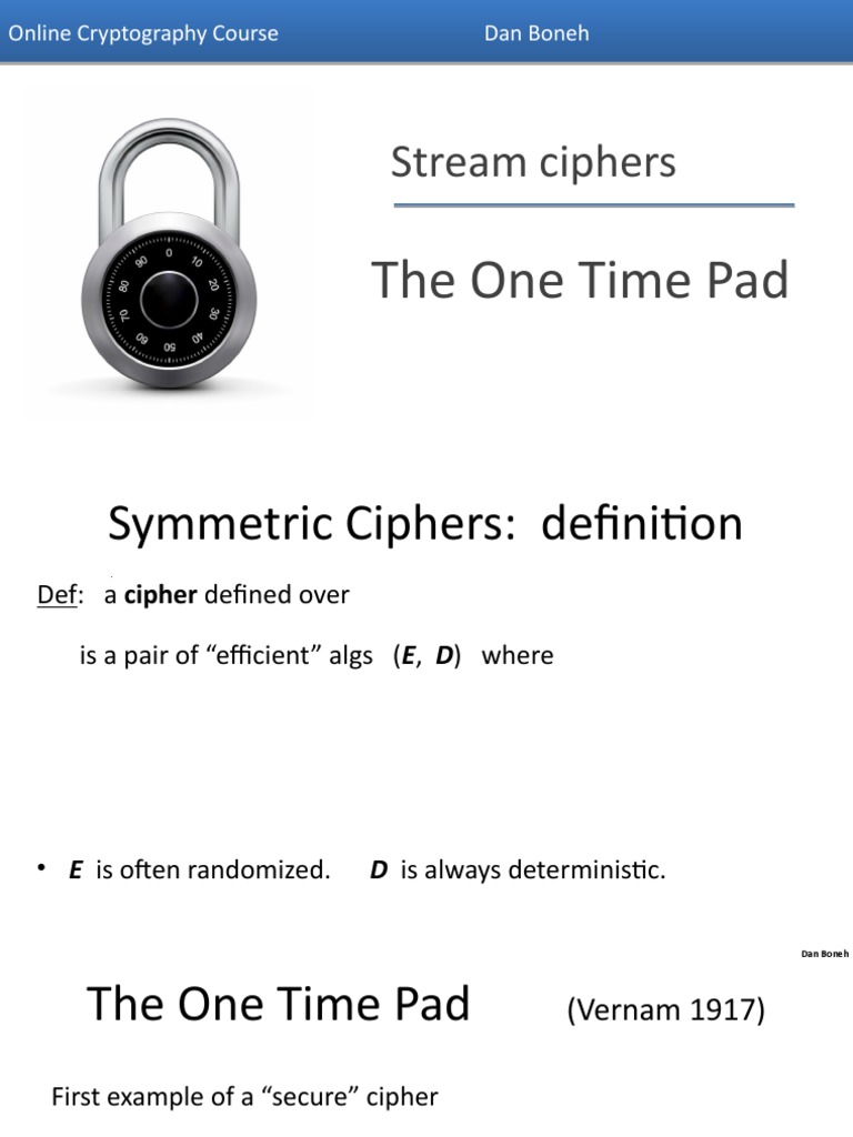 Stream v2 Annotated | PDF | Key (Cryptography) | Cryptography