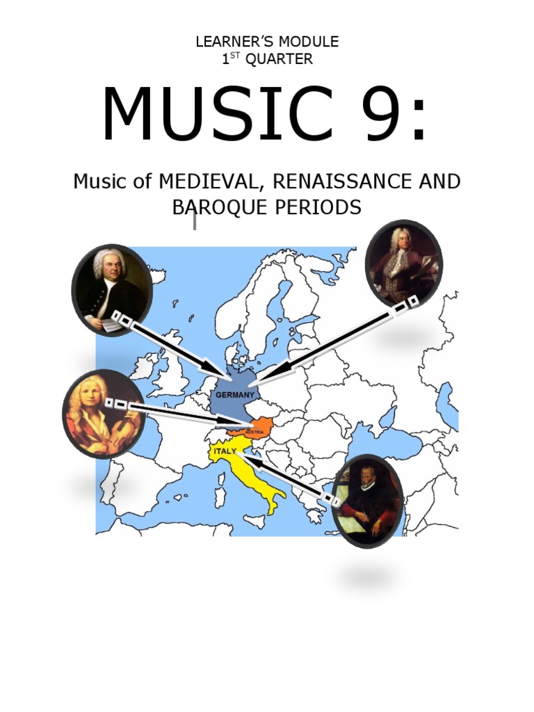 Music 9:: Music of Medieval, Renaissance and Baroque Periods | PDF ...