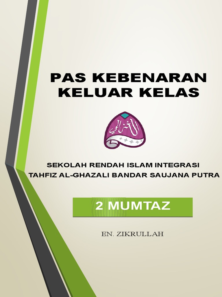 Pas Kebenaran Keluar Kelas | PDF
