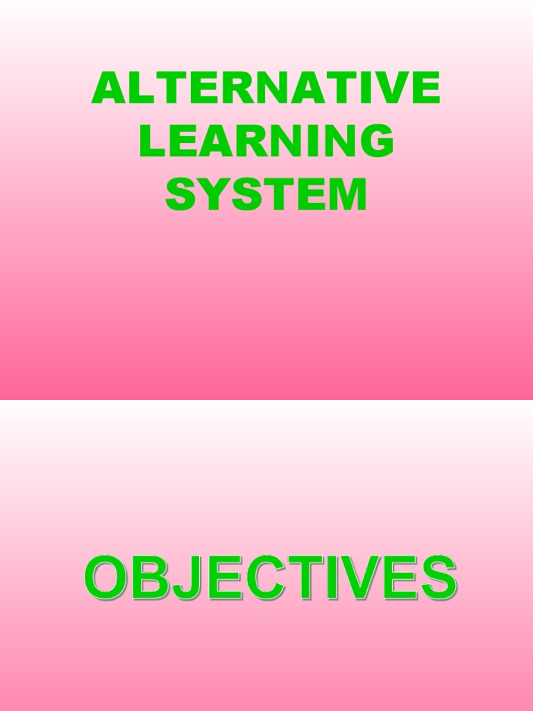 ALS PRESENTATION (Inclusive Ed.) | PDF | Learning | Behavior Modification