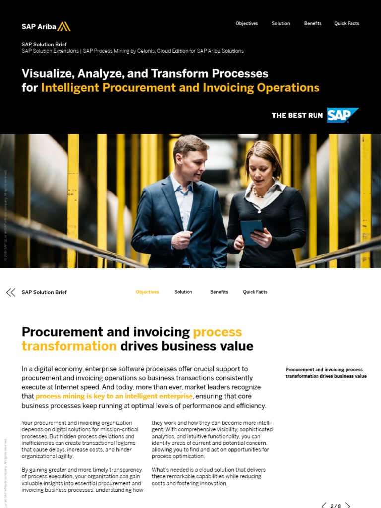 SAP Process Mining by Celonis PDF | PDF