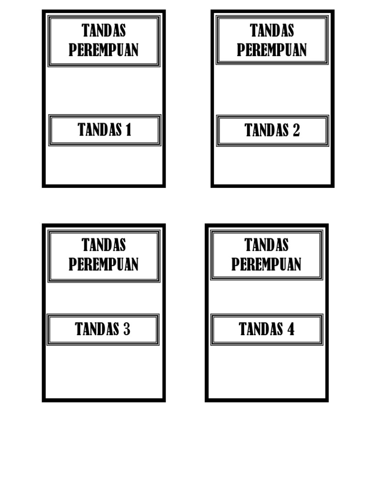 Label Tandas PDF | PDF