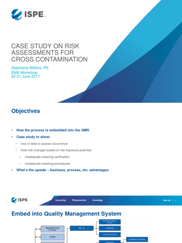 Presentation Case Study Risk Assessments Cross Contamination S Wilkins ...