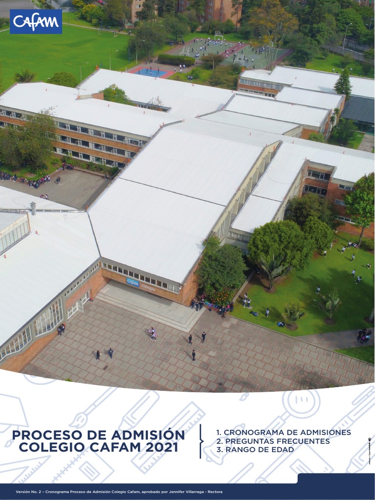 Proceso de Admisión Colegio Cafam 2021 PDF | PDF | Multilingüismo ...