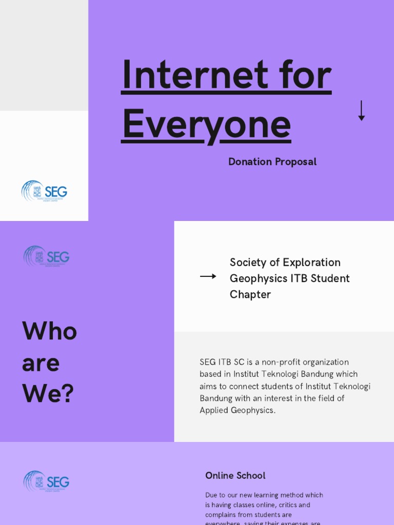 Internet For Everyone SEG ITB SC | PDF | Communication | Business