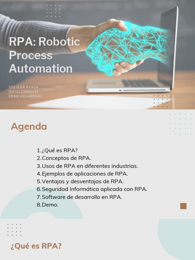 Introducción a RPA y su Impacto | PDF | Robot | Robótica