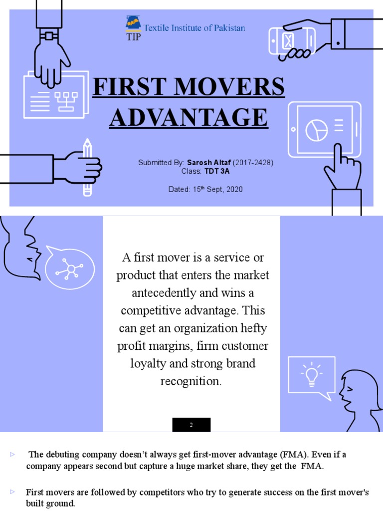 First Movers Advantage | PDF | Netflix | Business