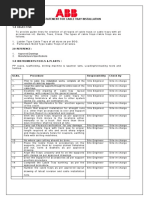 Method Statement For Cable Laying, Glanding and Termination | PDF ...