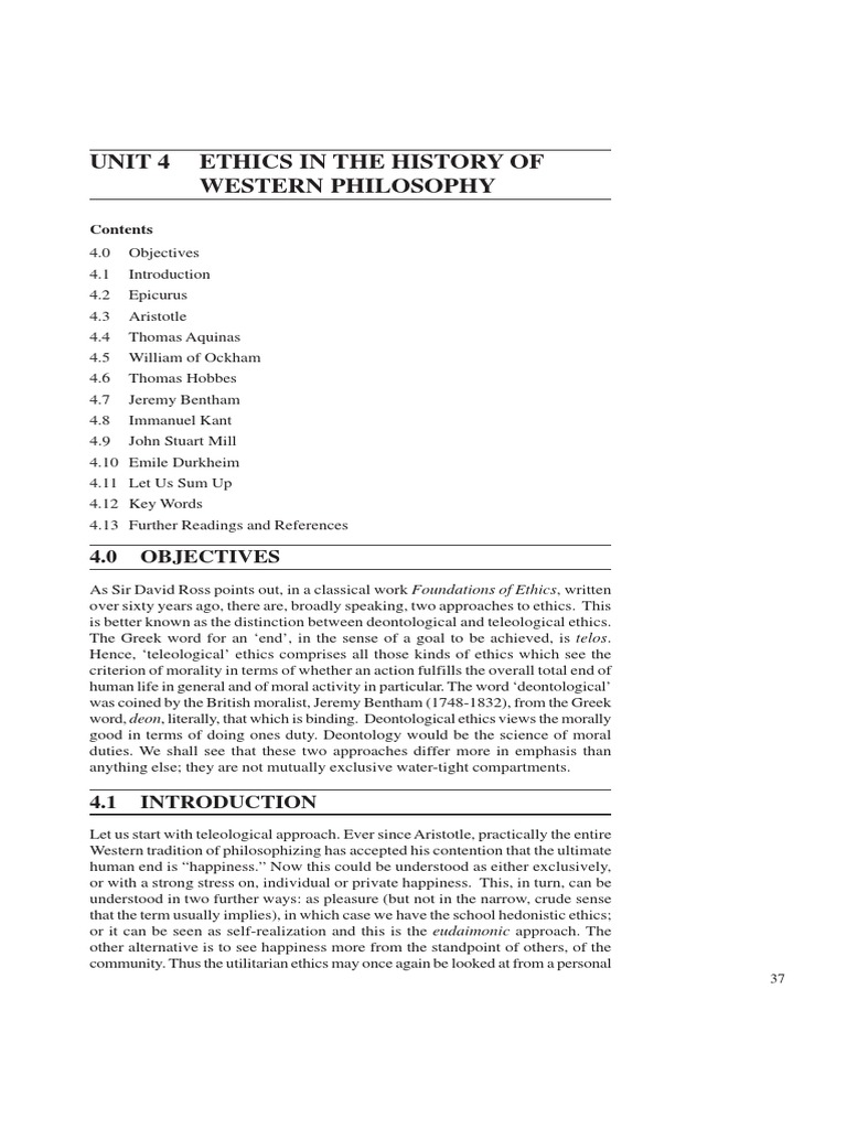 Unit 4 PDF | PDF | Utilitarianism | Reason