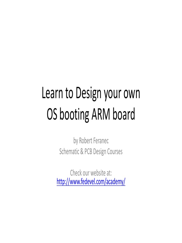 ARM Board Design for Engineers | PDF | Electronic Engineering | Electronics