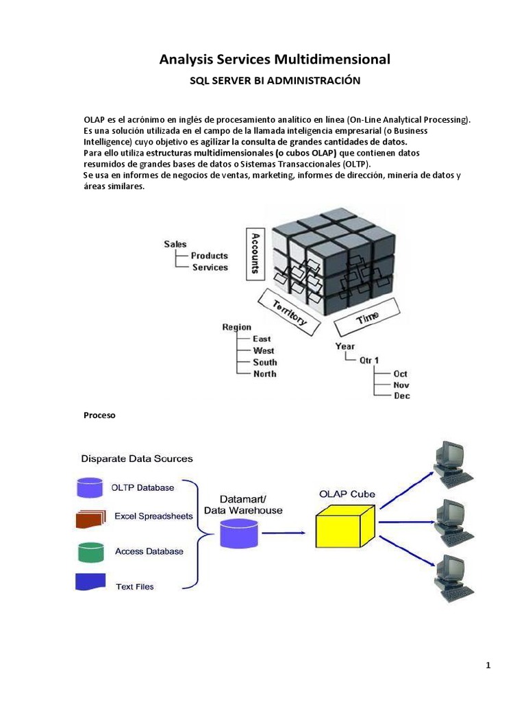 Creando Un Cubo Multidimensional | PDF | Servidor SQL de Microsoft ...