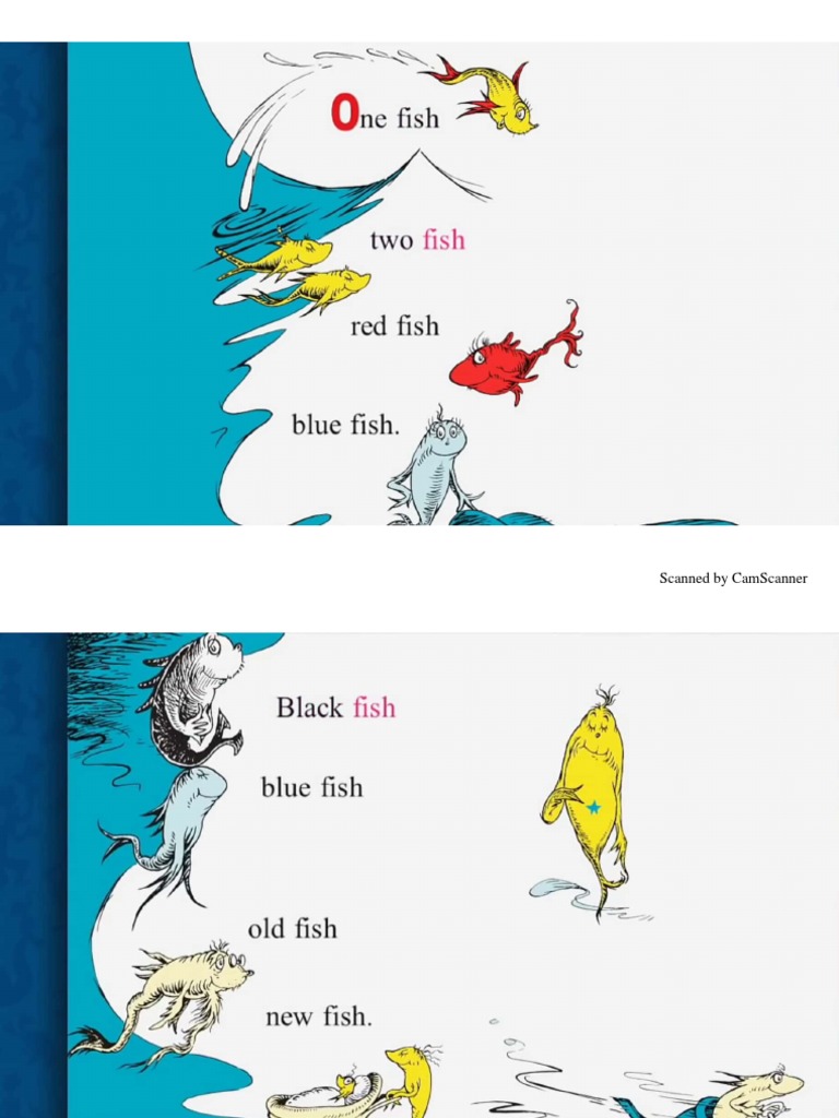 DR Seuss One Fish Two Fish | PDF