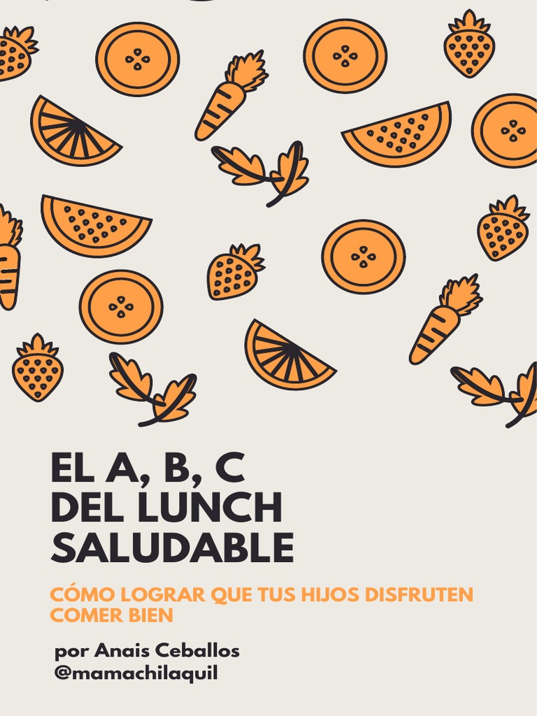 El A B C Del Lunch Saludable | PDF | Tortita | Postres