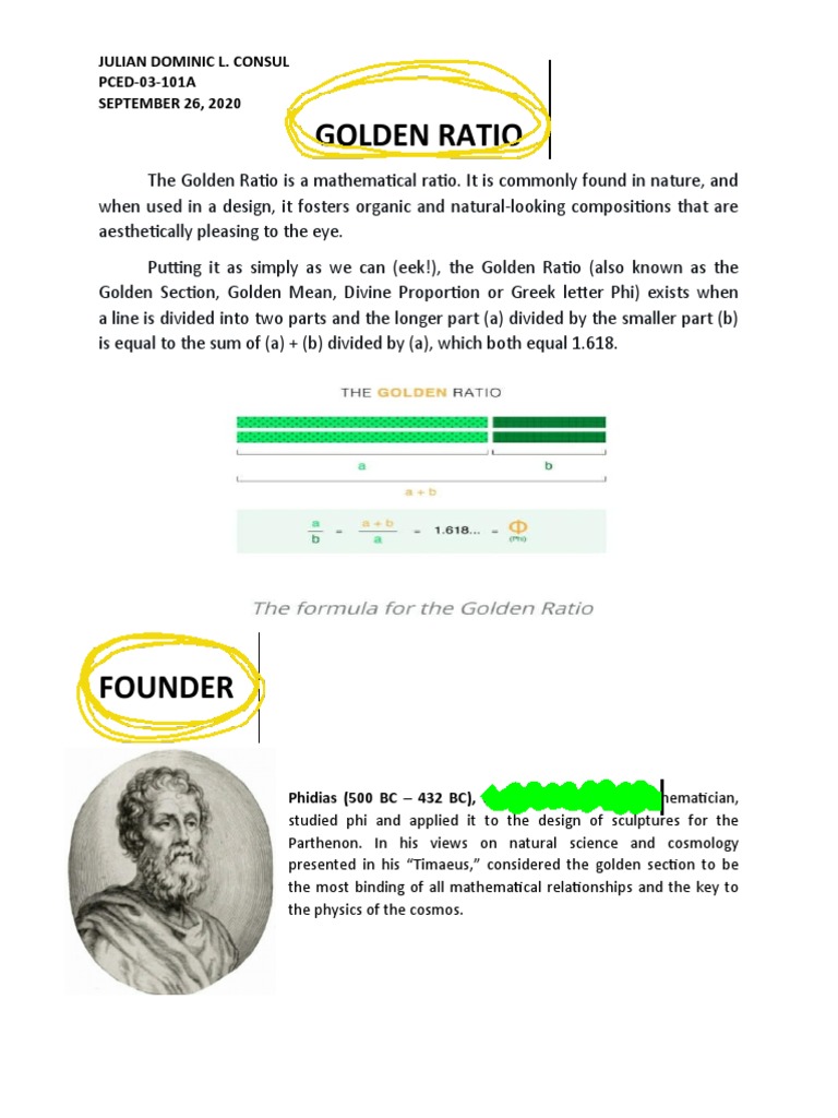 The Aesthetic and Mathematical Significance of the Golden Ratio ...