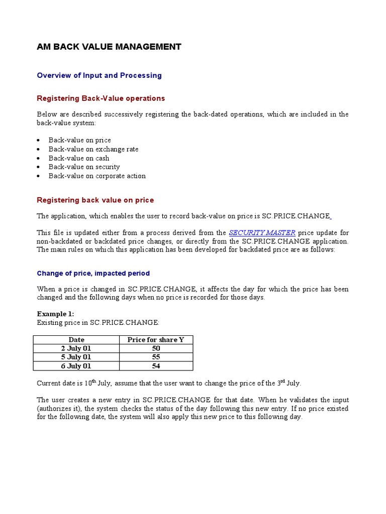 AM Back Value Management-4 | Download Free PDF | Valuation (Finance ...