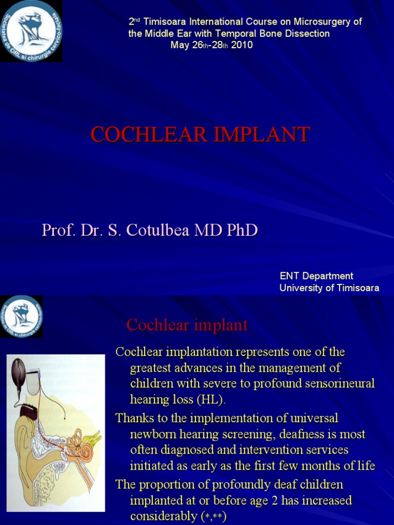 3 Cochlear Implant | PDF | Hearing Loss | Hearing