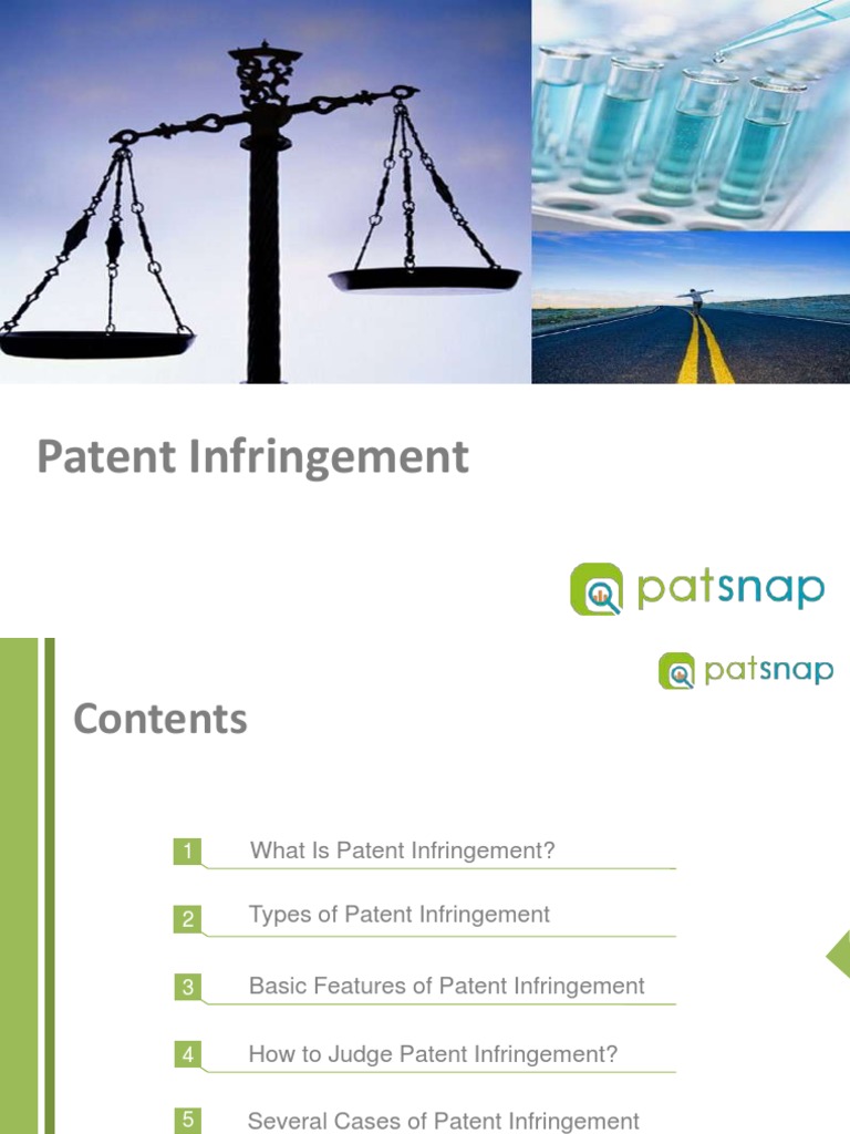 Patentinfringement | PDF | Patent Infringement | Patent Claim