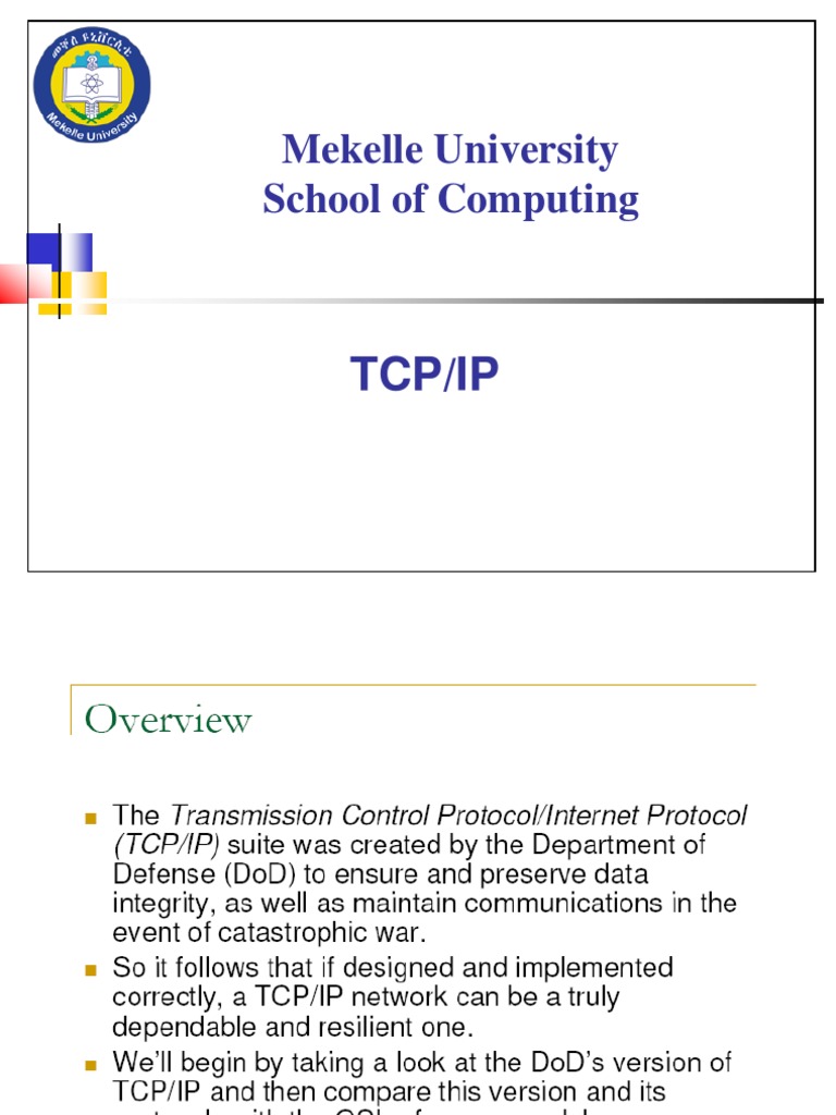 TCP Ip | PDF
