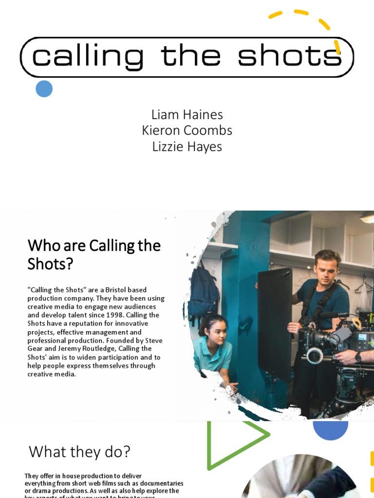 Calling The Shots | PDF