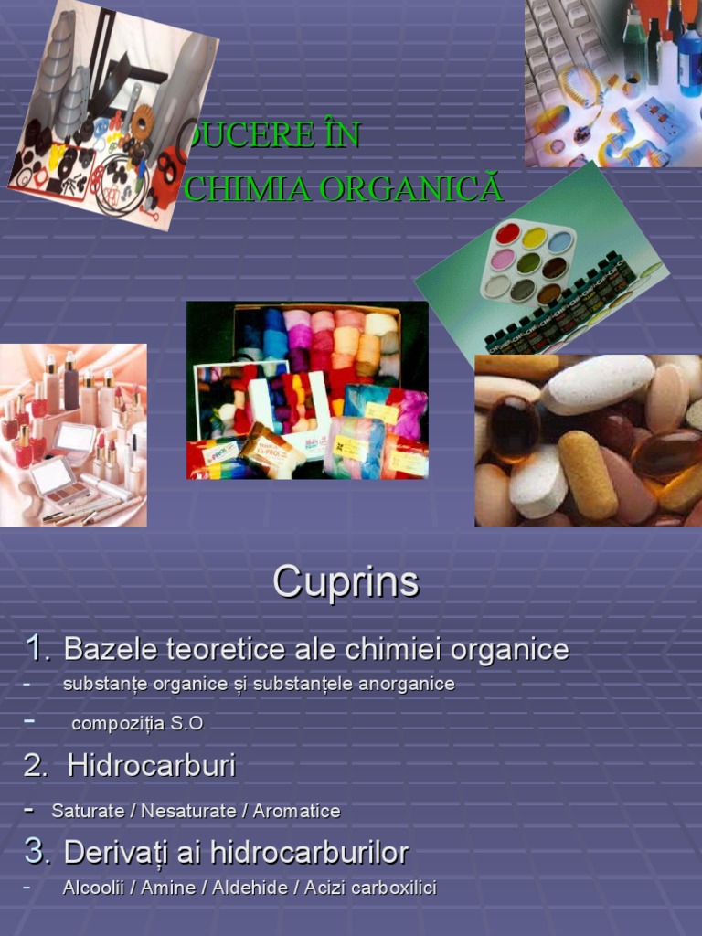 1.INTRODUCERE IN CHIMIA ORGANICA - копия | PDF